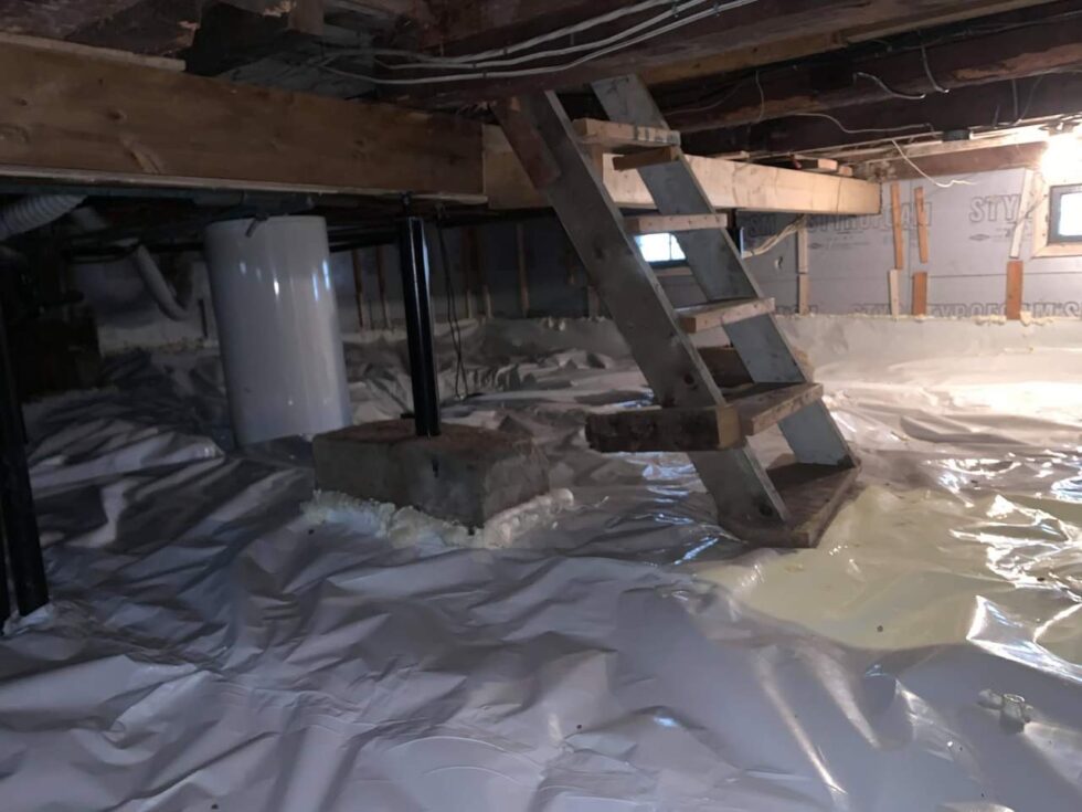 Vide sanitaire humide - Réaménagement - 1 888 946 7732